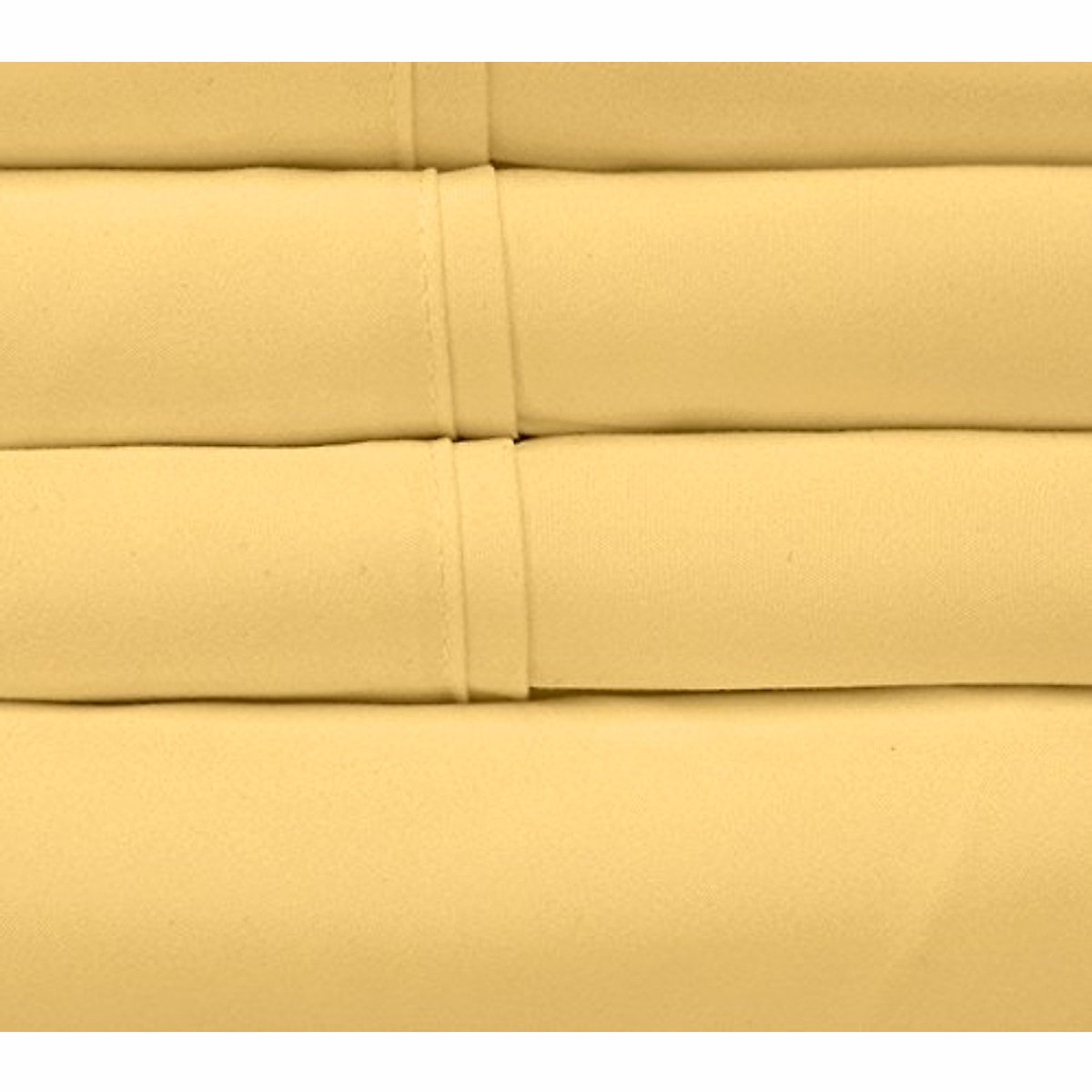 King Size Bed Sheets - 6 Piece 1500 Supreme Collection Fine Brushed Microfiber Deep Pocket King Sheet Set Bedding - 2 Extra Pillow Cases, Great Value, King, Yellow