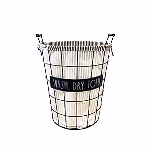 Rae Dunn Heavy Duty Laundry Hamper - by Designstyles