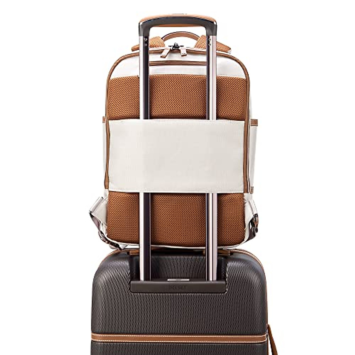 DELSEY Paris Chatelet 2.0 Travel Laptop Backpack, Angora, One Size