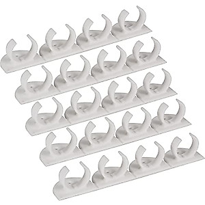 Spice Rack 36 Spice Gripper- Spice Racks Strips Cabinet Cabinet Door - Use Spice Clips for Spice Organizer - Stick or Screw Spice Storage Spice Clips
