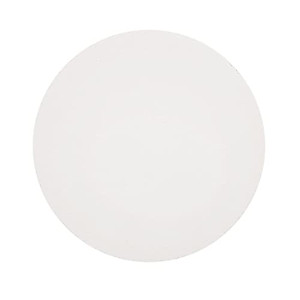 Lot45 Cardboard Coasters 4 Inch Pack - 100 Piece Bulk Cardboard Coasters Durable Round Blank White Cardboard Coasters