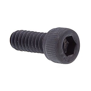 Prime-Line 9178011 Socket Head Cap Screws, Hex (Allen) Drive, #10-24 X 1/2 in, Black (25 Pack)