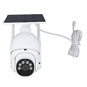 Solar Security Cameras Wireless Outdoor, 1080P 355° View Battery Powered 2 Way Talk Outdoor Camera, Night Vision, AI Human Detection, for Home Security