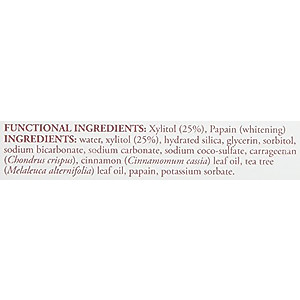 Now Foods Xyliwhite Cinnafresh Toothpaste Gel 6.4 Ounces (Pack of 4)