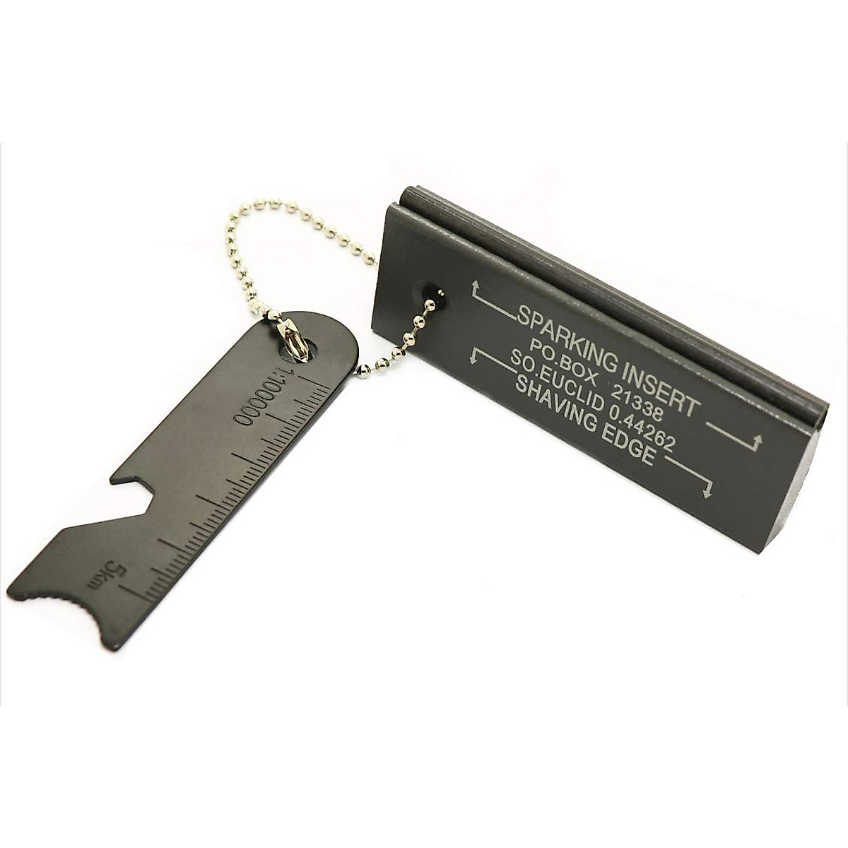 Fire Starter, Easy to Ignite Magnesium Flint for Camping/Hiking/Emergency (2 Pack)