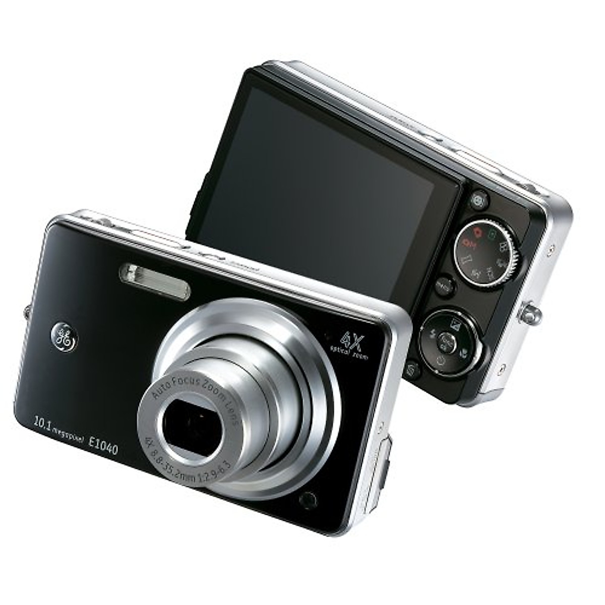GE E1040 10MP Digital Camera with 4x Optical Zoom (Black)