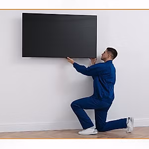 Premium Mount - Heavy Duty Dual Arm Articulating TV Wall Mount Bracket for LG 50" Class - UR8000 Series - 4K UHD LED LCD TV - 50UR8000AUA Tilt & Swivel with Reduced Glare - Buy Smart!