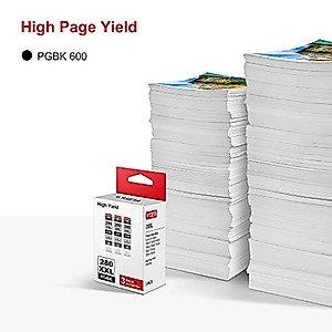280XXL PGI-280 XXL Compatible Ink Cartridge Replacement for Canon 280 pgbk XXL High Yield Use to PIXMA TR7520 TR8520 TS6120 TS6220 TS8120 TS9520 TS9521C Printer (3 PGBK)