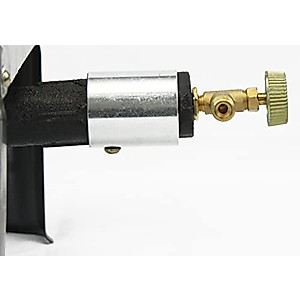 Flame King Heavy Duty 100,000 BTU, 0-20 PSI, Turkey Fryer Single Propane Burner Bayou Cooker, Outdoor Stove for Home Brewing, Maple Syrup Prep, Cajun Cooking