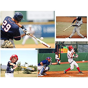 Farsler Baseball Bat 25 Inch Aluminum Alloy Thickened Baseball Bats for Batting Practice, Sport, Training