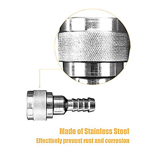 Tavaski 5/16" Fuel Connector Fit for Tohatsu Nissan Outboard 2/4-stroke Engine 5-90HP Replace 3B2-70260-1 3B2-70250-1