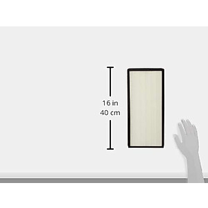 Rowenta XD6074 True HEPA Filter Allergen Remover for PU4020 and PU4081 Intense Pure Air Bedroom Auto Purifier, Black, 46 in