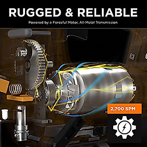 MOTORHEAD 20V ULTRA Cordless Jig Saw, Lithium-Ion, LED, Laser & Edge Guide, 0-45° Bevel, 80” Stroke, 2700 SPM, Variable Speed, Tool-Free Blade Change, 2Ah Battery, Charger, Bag, 3 Blades, USA-Based