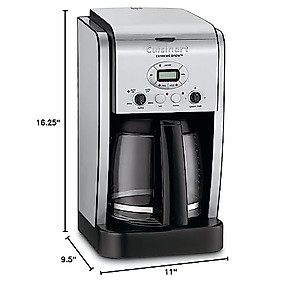 Cuisinart DCC-2650P1 Extreme Brew 12-Cup Programmable Coffeemaker, Black/Stainless Steel