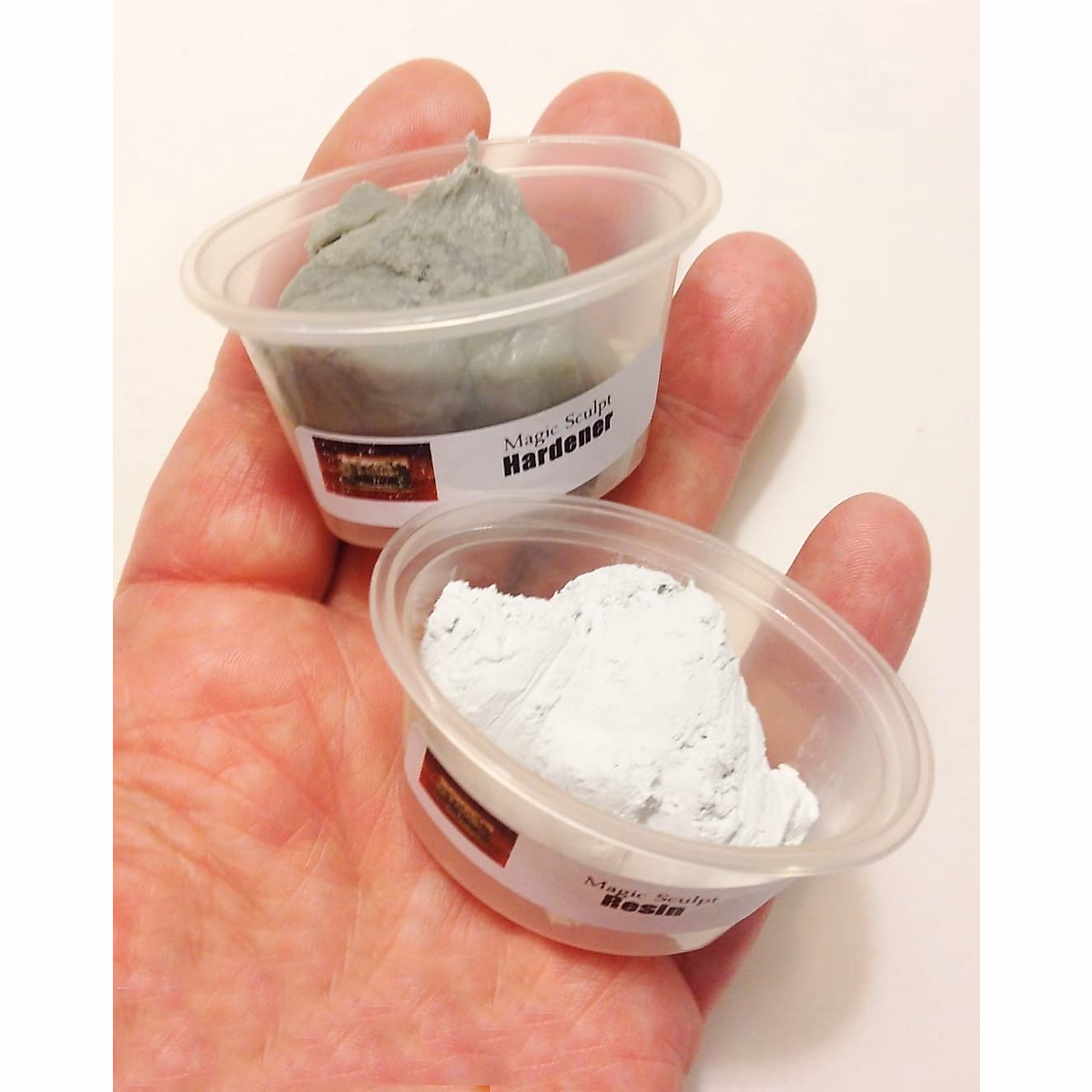 M00056-FS Magic Sculpt White Epoxy Putty Try 2 oz Sample Epoxy Clay Model Putty MOREZMORE