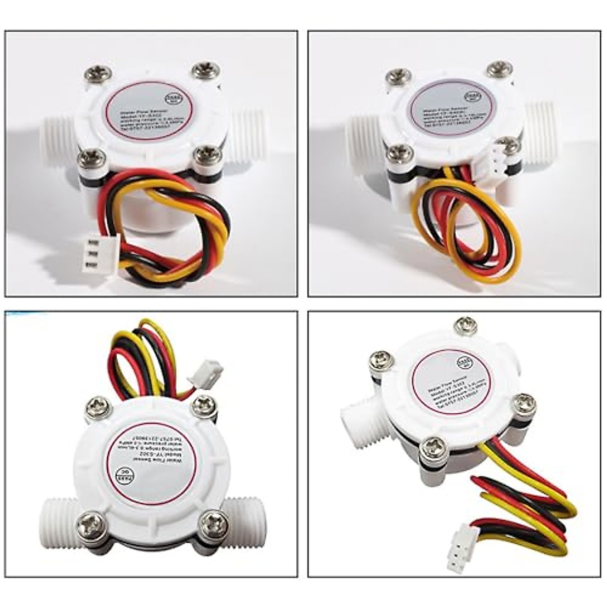 Multifunction Water Flowing Meter With G1/4 Inch Fitting 3.5-24V Efficient Water Flowing Test For Accurate Flows Detection
