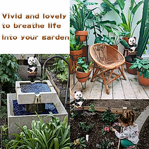 Animal Panda Decorative Garden Solar Light, Put in The Yard Light, as a Solar Stake Light able to Decorate The Garden