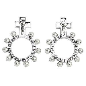 100pcs of Religious Anello Preghiera Finger Decade Rosary Ring