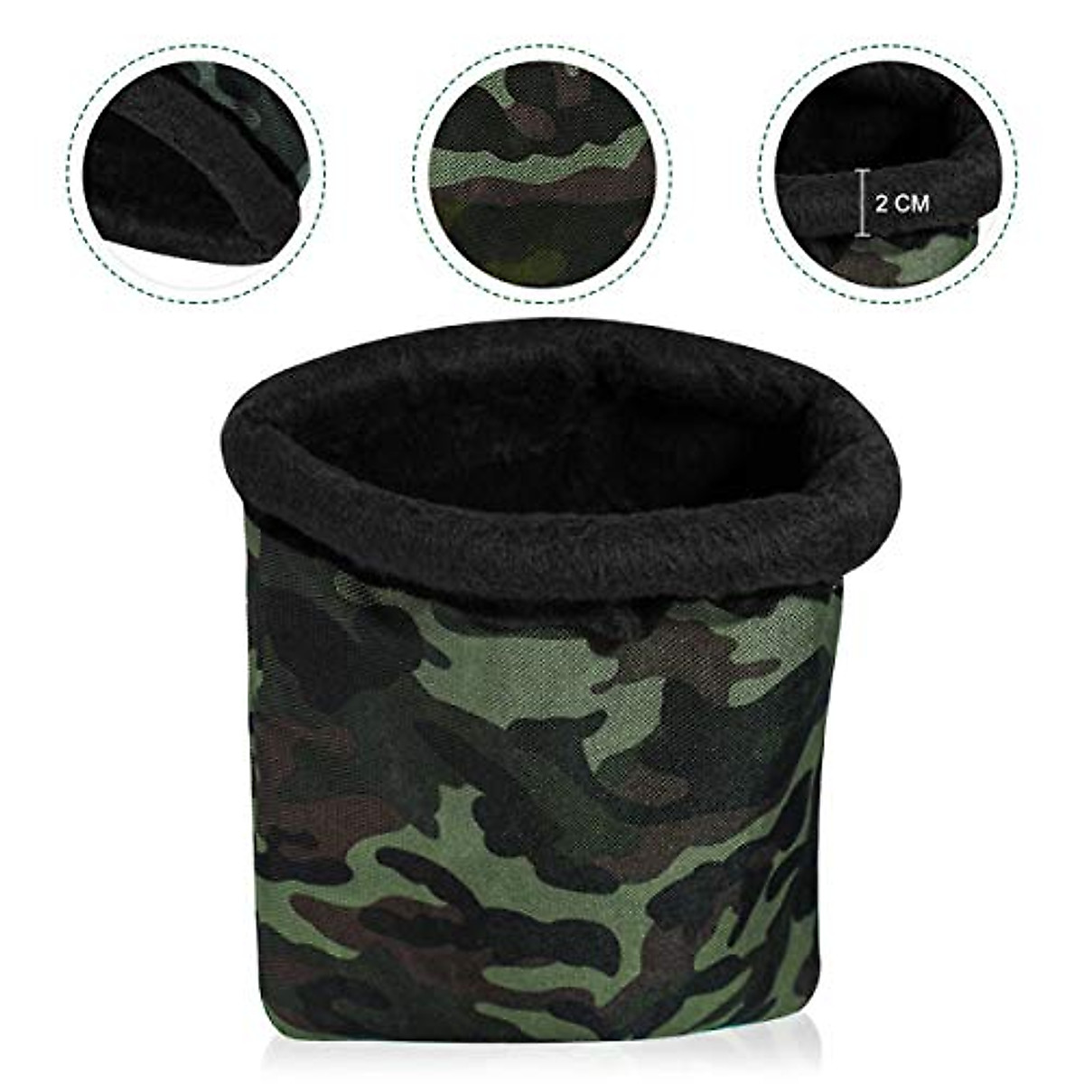 POPETPOP Hamster Sleeping Bag Small Animal Warm Sleep Sack Soft Comfortable Small Pet Nest Pet Sleeping Mat for Rabbits Guinea Pig Hedgehog Rat Chinchillas (Random Color)