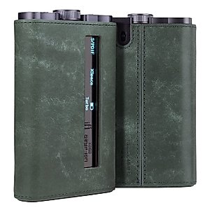 Miter Case for iFi Audio xDSD Gryphon Pro / Gryphon dac , Handmade Italy Pueblo Leather Case Cover for GryphonPro (Green)