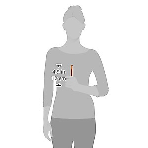 Moustache and Beard Comb by Swissco | Hair Comb for Men | Handmade Tortoise Combs for Men | Pocket Comb,Brown,4.5 Inch comb