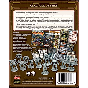 Catalyst Game Labs BattleTech Alpha Strike Box Set – Sci-Fi Mech Miniatures Wargaming - Fast Play Starter Set for Strategy Game Enthusiasts, Brown