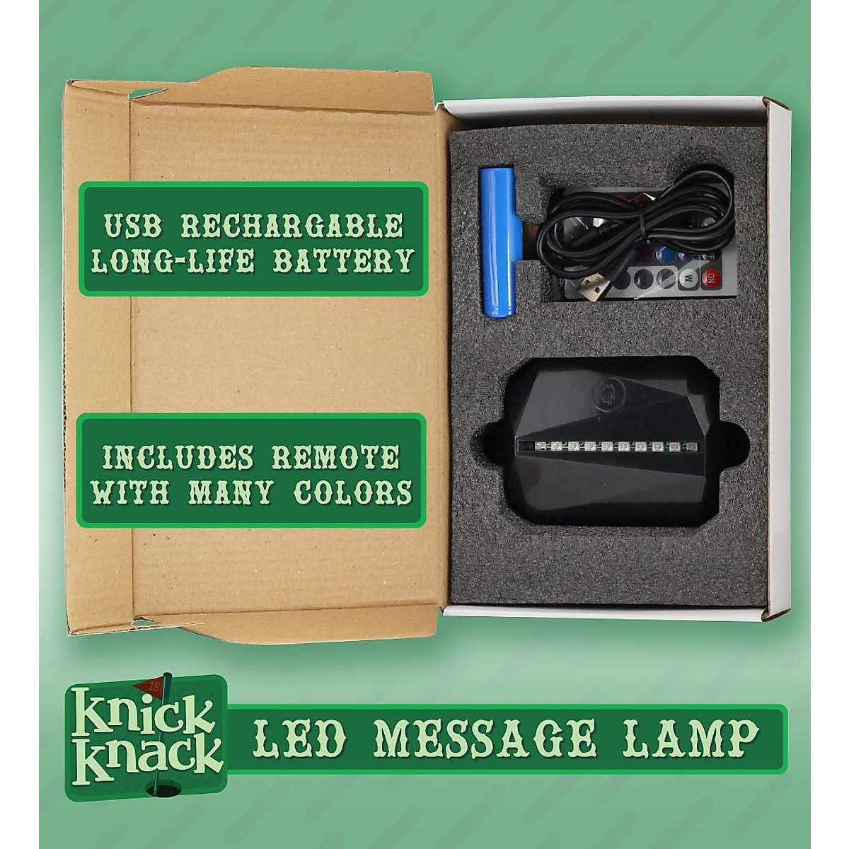 RECORDING - LED USB Rechargeable Edge Lit Sign