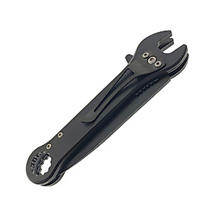 Falcon 12 mm/12 mm Gauge Functional Wrench Folding Pocket Knife. For Camping, Fishing, EDC