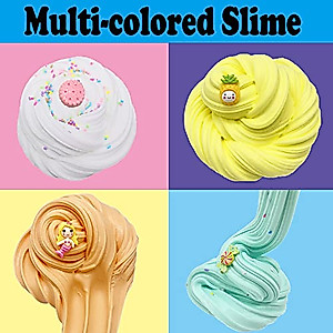 10 Pack Butter Slime Kits, Kids Party Favors, Goodies Bag Toy, Stretchy Clay Sludge, Game Prize, School Education, Stocking Stuffers, Birthday Gifts for Girls Boys