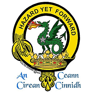 Seton Clan Crest Scottish Cap Badge