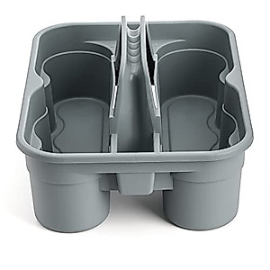 Lawei Cleaning Supplies Caddy, Plastic Cleaning Tool Caddy with Handle, Portable Shower Basket Storage Caddy Tote Organizer for Cleaning Products, Spray Bottles, Cleaning Brush Sponge Bottle Holder