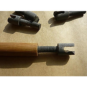 Tiger Shaft Horn Insert nocks for Bamboo or Wood Arrows Making/Varied Wholesale Amounts (100pcs)