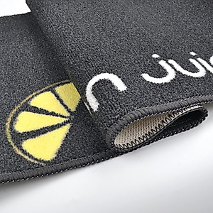 Dingtuo 2Piece Kitchen Floor Mat Anti Fatigue Doormat Kitchen Runner Rug Standing Mats Set Lemon One Size