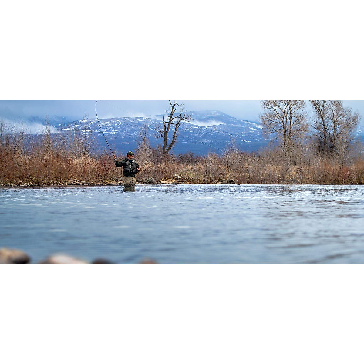 Farm to Feet Men's Slate Mountain Midweight Over-The-Calf Socks, Brown, X-Large