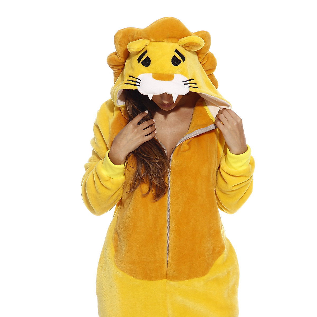 Just Love L6404-XXL-Lion #FollowMe Adult Onesie/Adult Pajamas