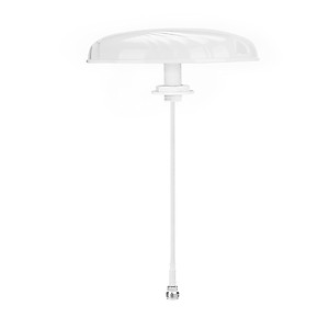 ZDTECH Ultra Thin Dome Ceiling Antenna, Omni-Directional Indoor Antenna, Wide Band Mount Dome Antenna with N-Female Connector for Cell Phone Signal Booster Router Gateway (698 to 4000 MHz)