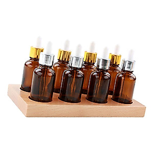 Harilla Wood Sensory Material 8 Pieces Tasting Bottles Set,