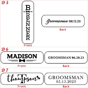 Personalized Wooden Bottle Opener Gift, Engraved Wedding Gift for Best man, Father of the Bride, Usher Groomsman (Set of 6)