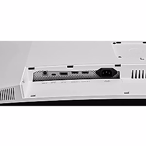 LG 49WQ95C-W 49 Inch 32:9 Curved UltraWide DQHD (5120 x 1440) Nano IPS Monitor, NVIDIA G-SYNC Compatible & AMD FreeSync Premium Pro, HDMI 2.1 & USB Type-C (90W PD), Tilt/Height/Swivel Adjustable