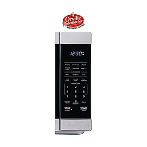 SHARP ZSMC1162HS Oven with Removable 12.4" Carousel Turntable, Orville Redenbacher's Certified, Cubic Feet, 1000 Watt Countertop Microwave, 1.1 CuFt, Stainless Steel