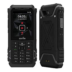 Sonim XP5s Dual-SIM XP5800 16GB 2.64" (GSM Only, No CDMA) Factory Unlocked 4G/LTE Rugged Cellphone (Black) - International Version (Renewed)