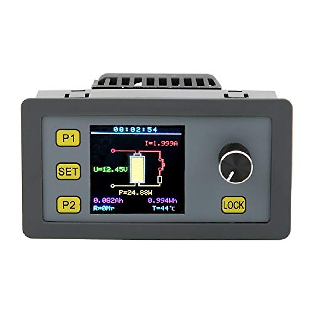 Electronic Load Detector Module WEL3005 30W 5A Battery Resistor Tester Adjustable Constant Current with Color Screen