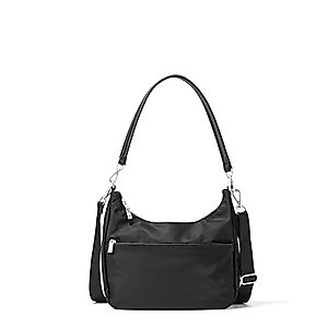 Women's Bowery Half Moon Bag, Black, One Size US