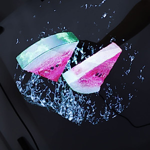 PUSOKEI 3D Holographic Fan Advertising Machine,LED Projection Fan Naked Eye 3D Display 800x480P 224 Lamp Beads,Support /APP,16GB TF Card,Suitable for Business, Holiday