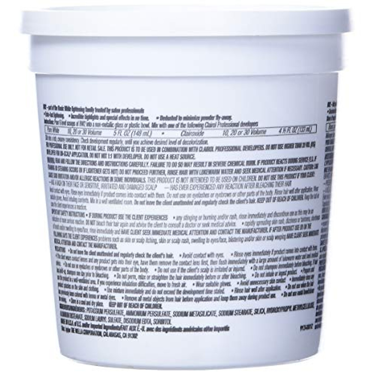 Clairol Professional Bw2 Lightener for Hair Highlights, 8 oz (Pack of 1)