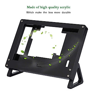 Socobeta 5 Inch Acrylic Bracket Case Portable Display Holder Cover for LCD Monitor, Laptop