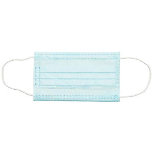 Disposable General Use Face Mask (Pack of 50), Blue
