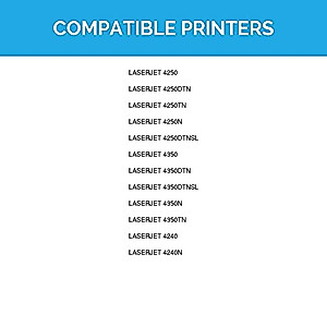 LD Products Compatible Toner Cartridge Replacements for HP 42A Q5942A (Black, 2-Pack) for Laserjet 4250, 4250tn, 4350n, 4250dtn, 4350, 4350tn, 4250dtnsl, 4350dtn, 4250n, 4350dtnsl, 4240, 4240n