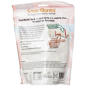 SmartBones Mini Sweet Potato Chews (24 Pack), SBSP-02002, Mini-24 pieces/pack