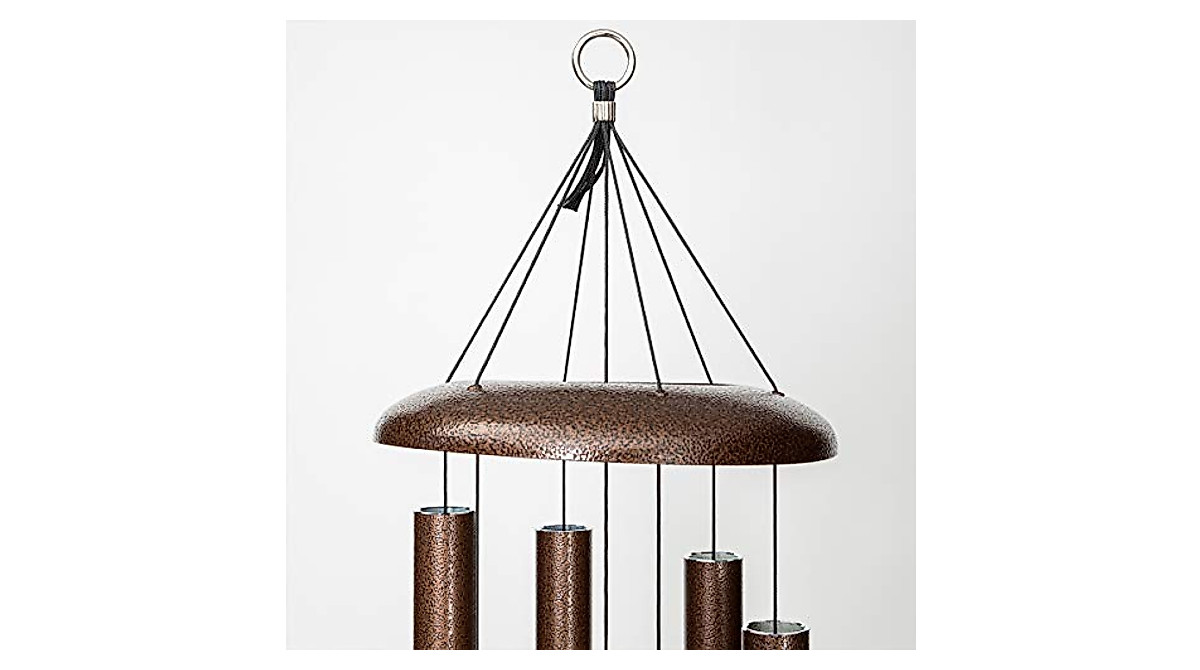 Corinthian Bells 44 Inch Copper Vein Wind Chime - Made in USA